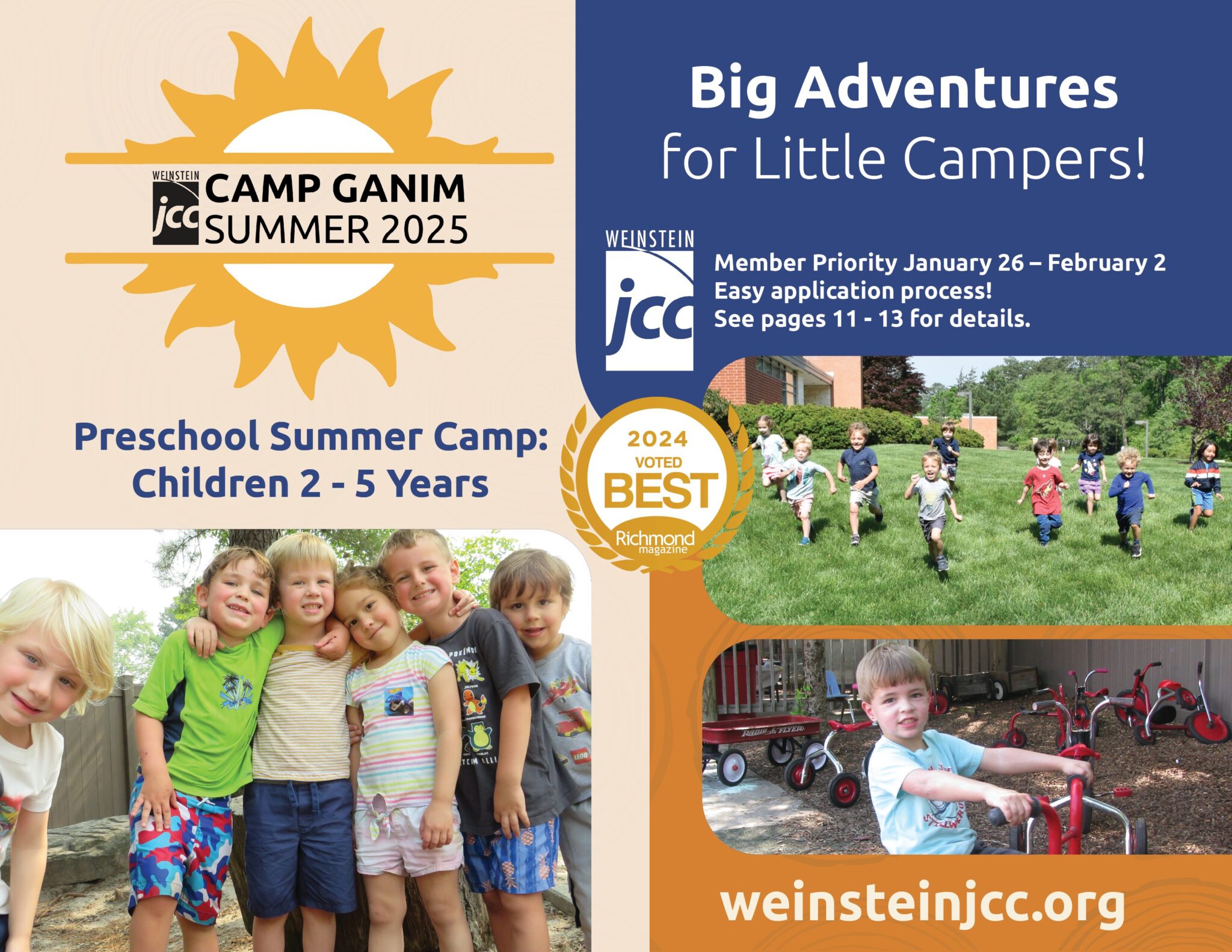 Summer Camps - Weinstein JCC